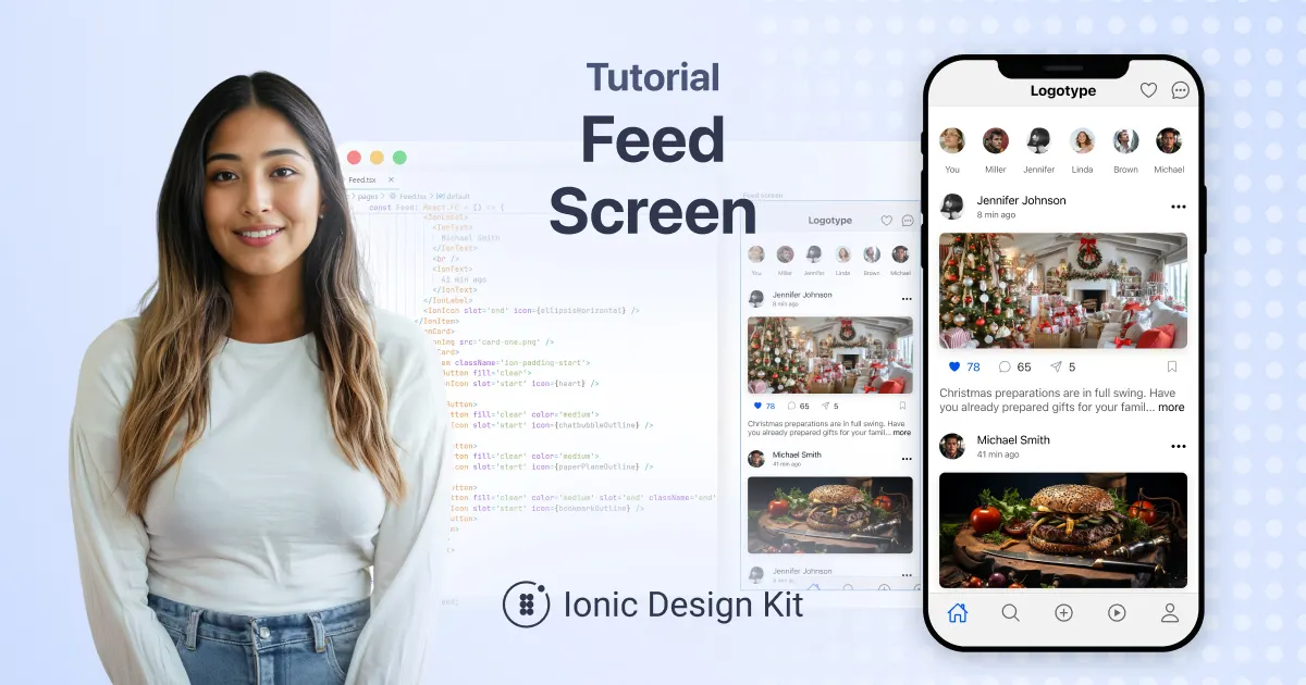 How to create a Feed screen