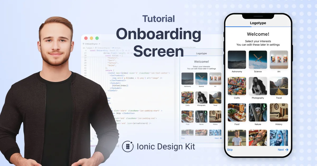 How to create an Onboarding screen