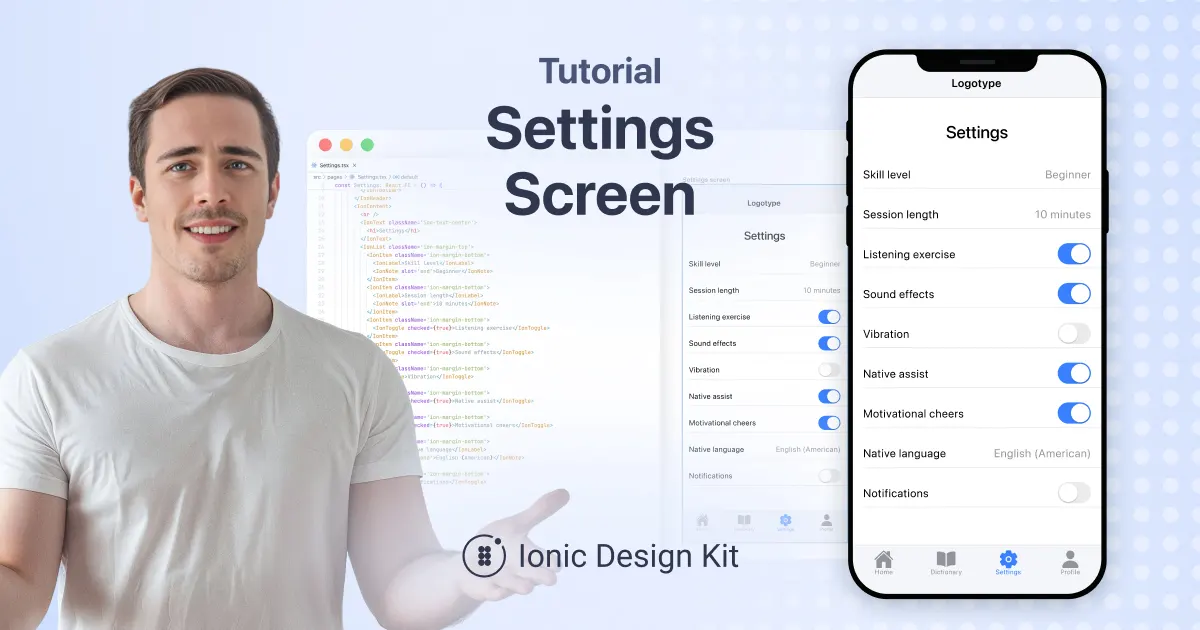 How to create a Settings screen